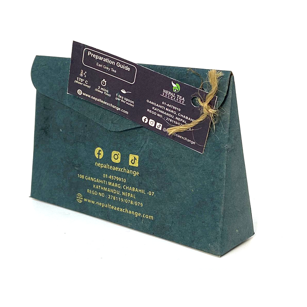 Earl Grey Tea - 25 Tea Bags - Nepal Tea Exchange - Souvenir Collection