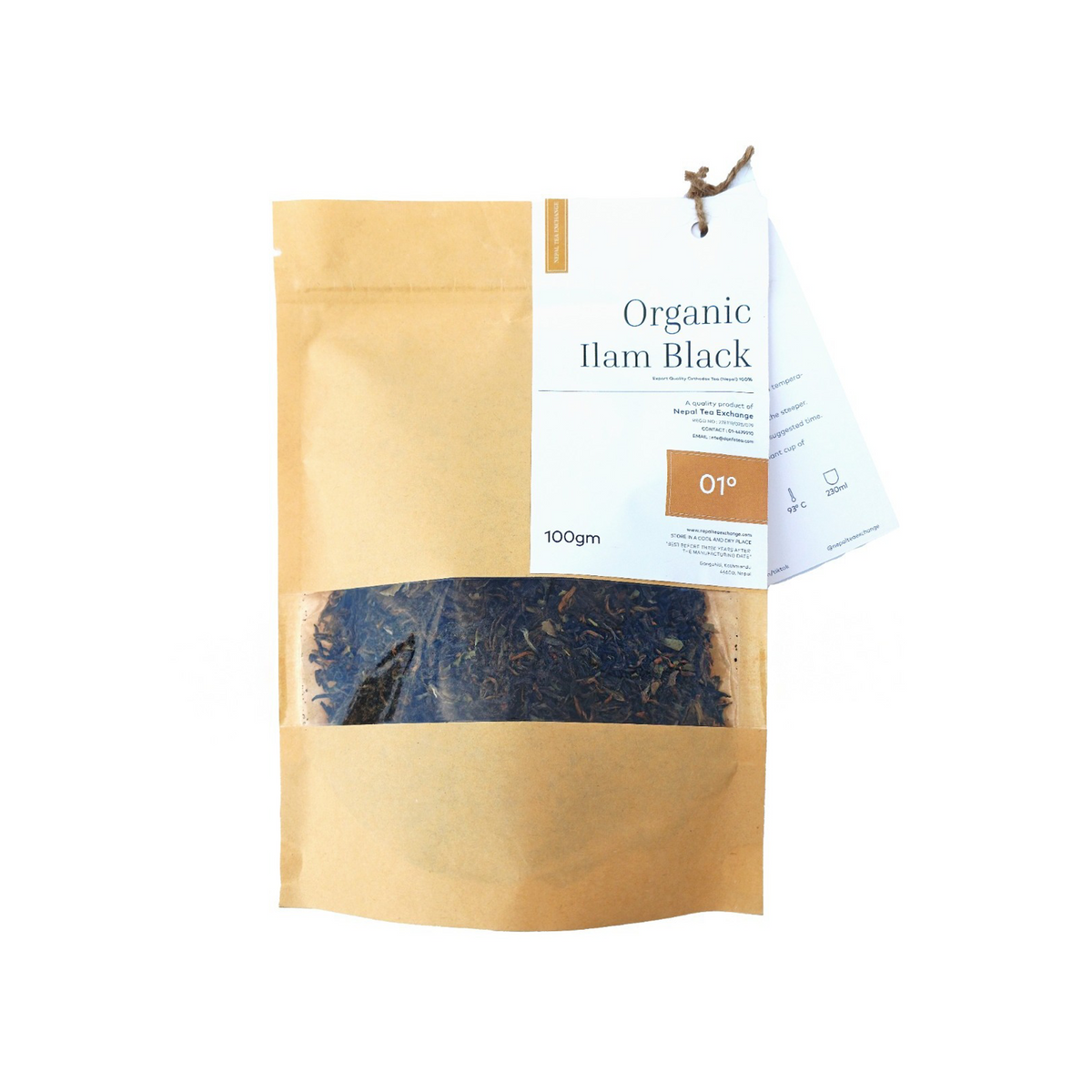 01° Organic Ilam Black Tea – Nepal Tea
