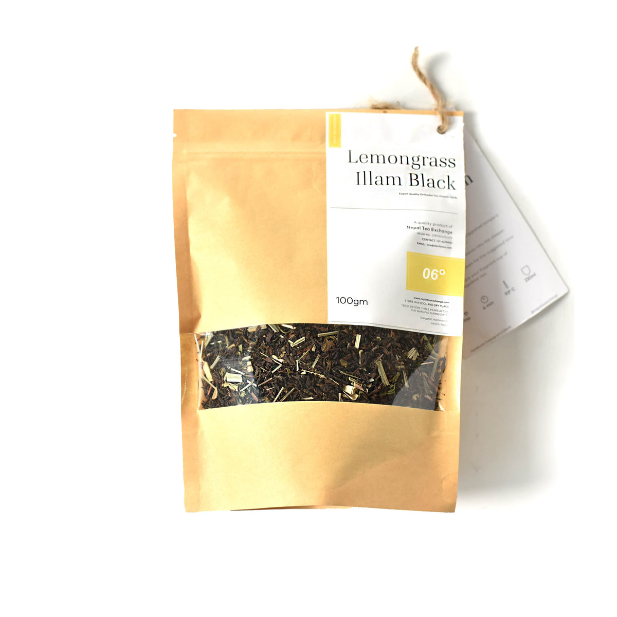 06° Lemongrass Ilam Black Tea – Nepal Tea