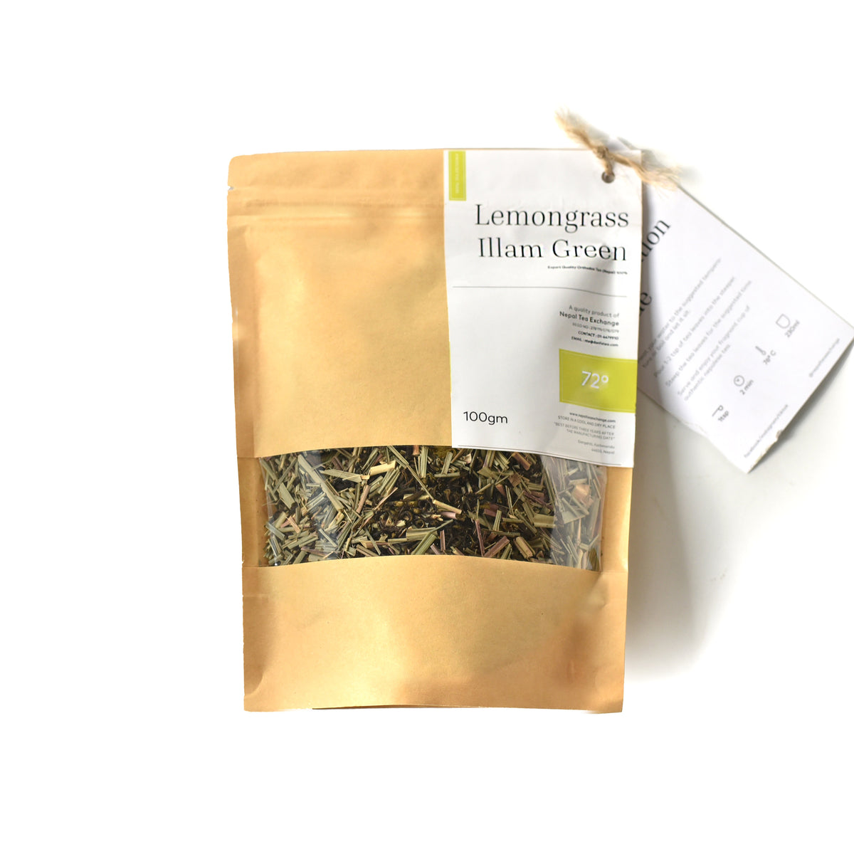 72° Lemongrass Ilam Green Tea – Nepal Tea